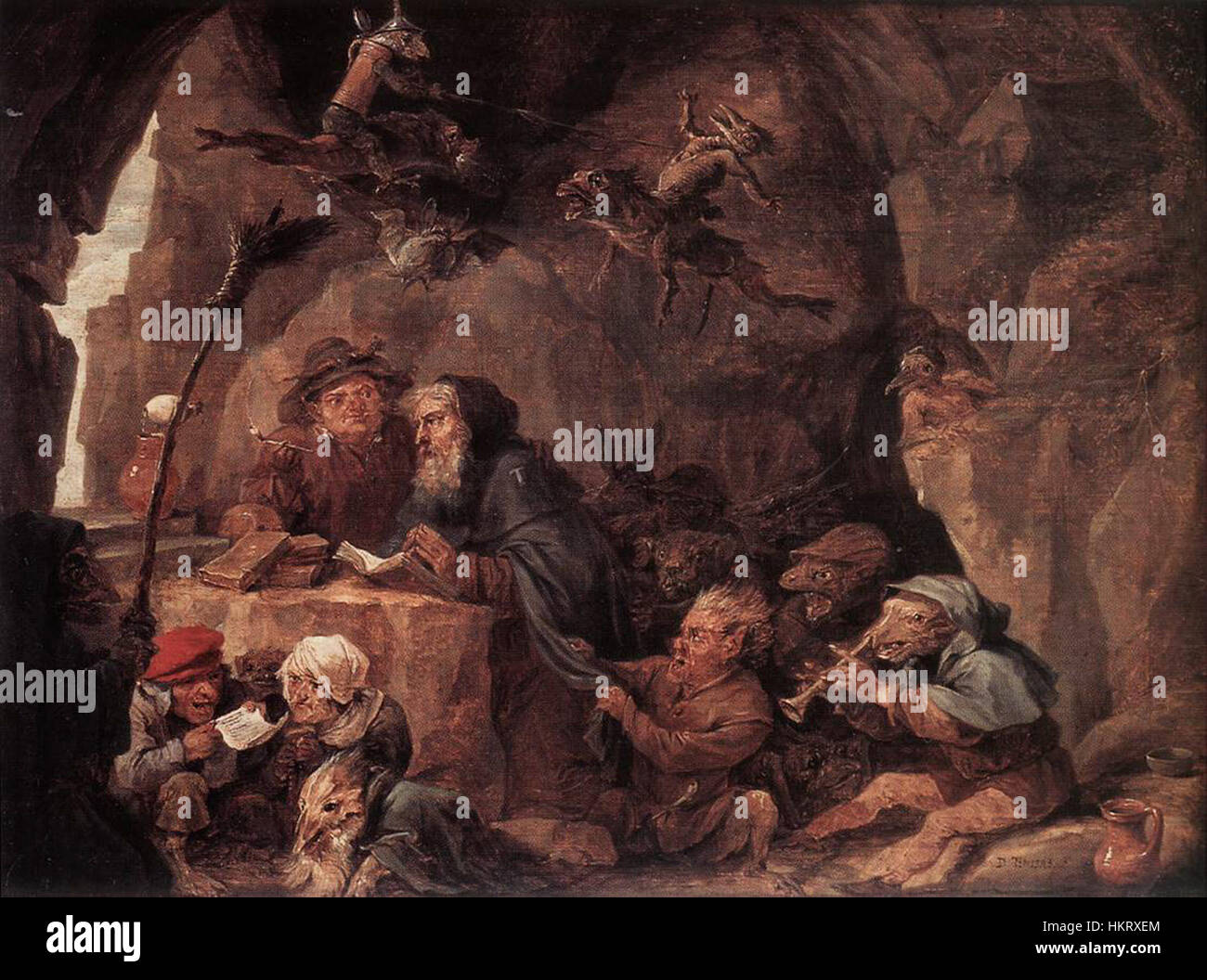 David Teniers II’s 'Temptation of St. Anthony' depicts the saint’s ...