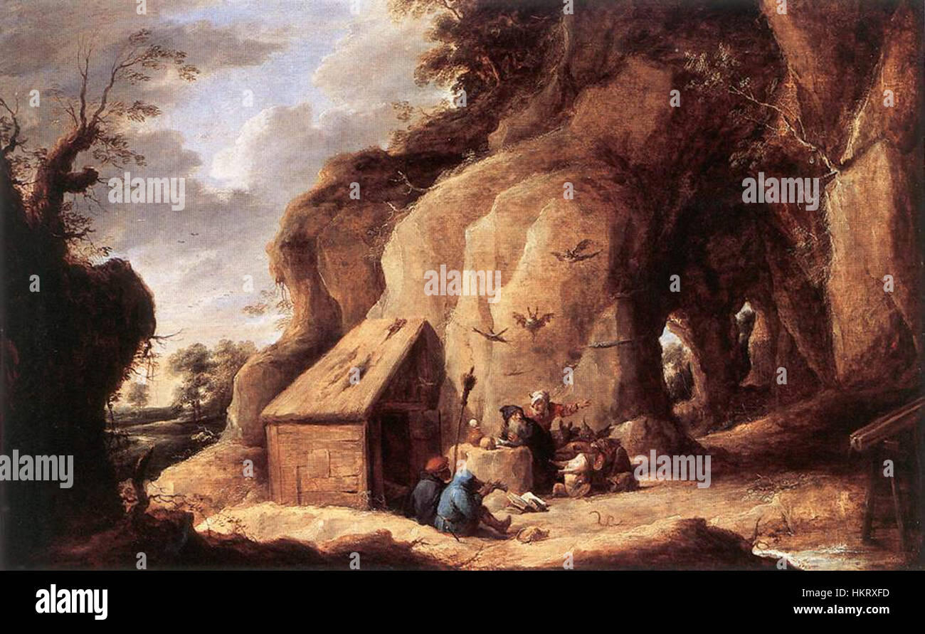 David Teniers II's 'The Temptation of St. Anthony' portrays the saint's ...