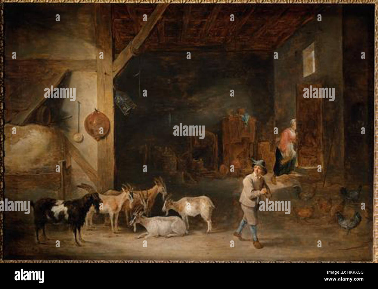 Art museum painting david teniers hi-res stock photography and images ...
