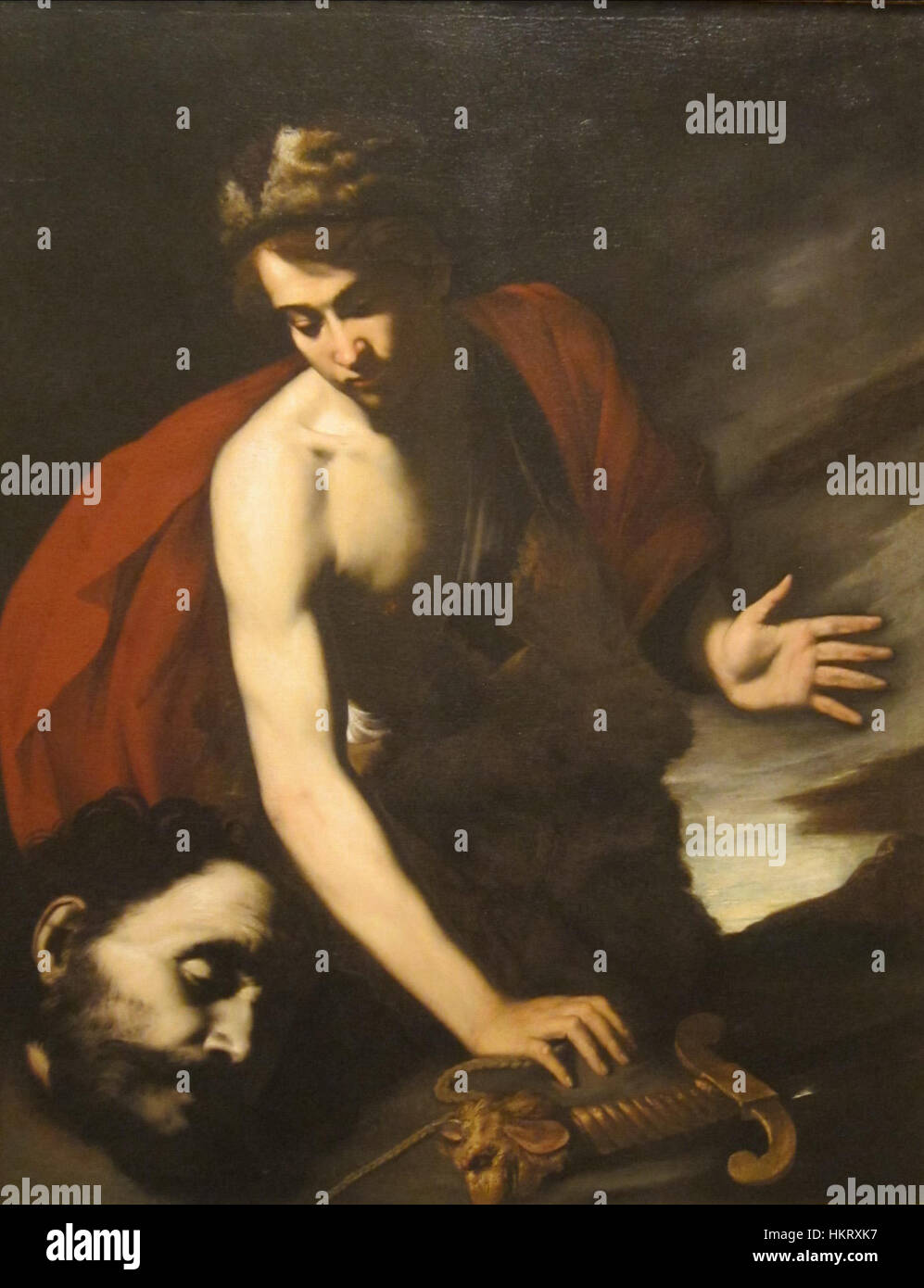 Antonio de Bellis's painting 'David with the Head of Goliath' depicts ...