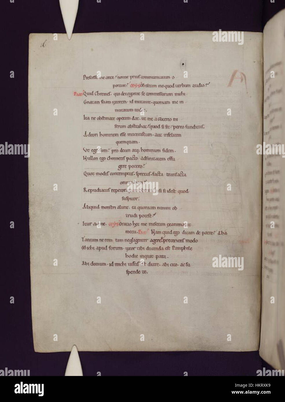 This manuscript page from the Bodleian Libraries features a 10th ...