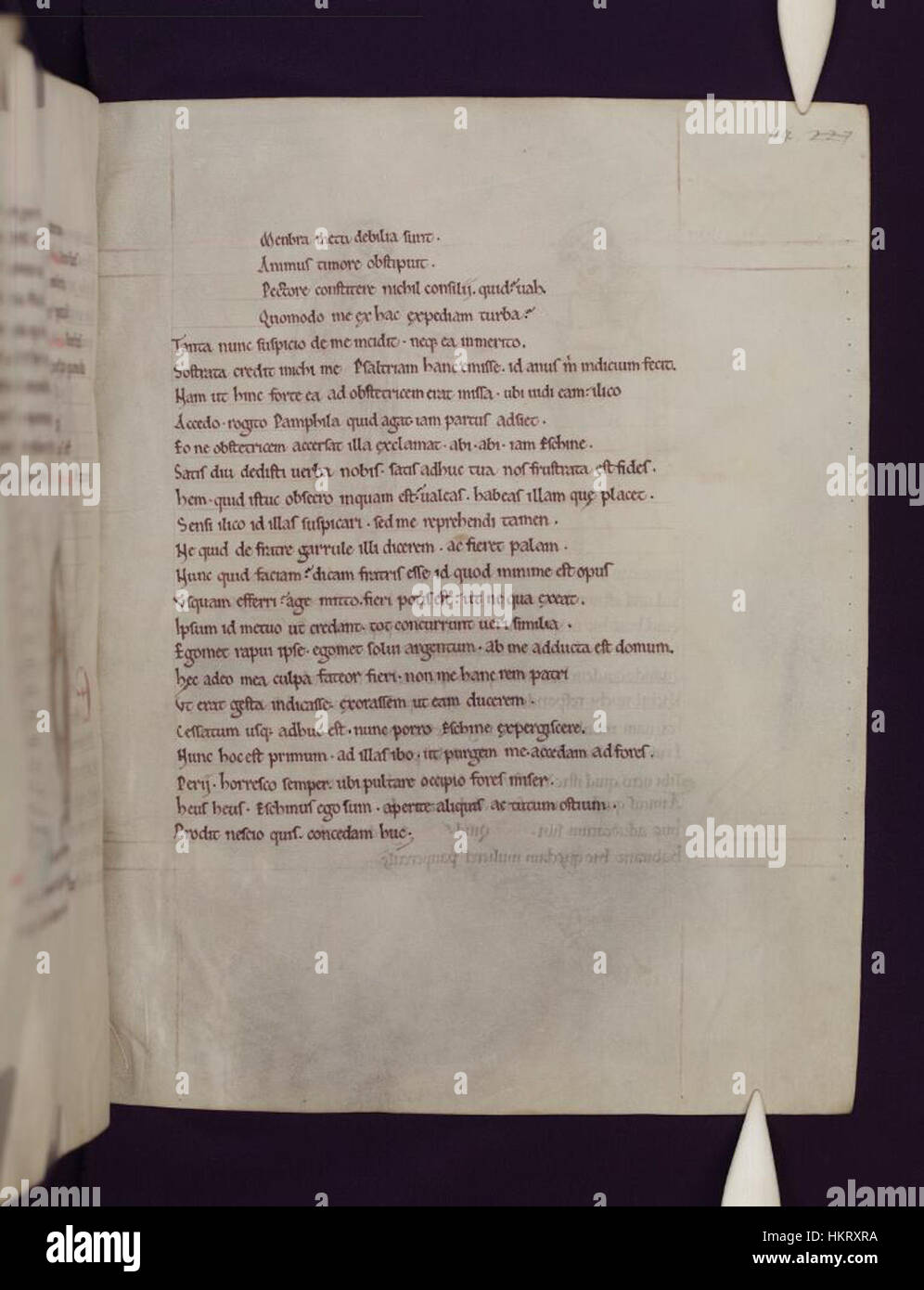 This manuscript page from the Bodleian Libraries features a passage ...