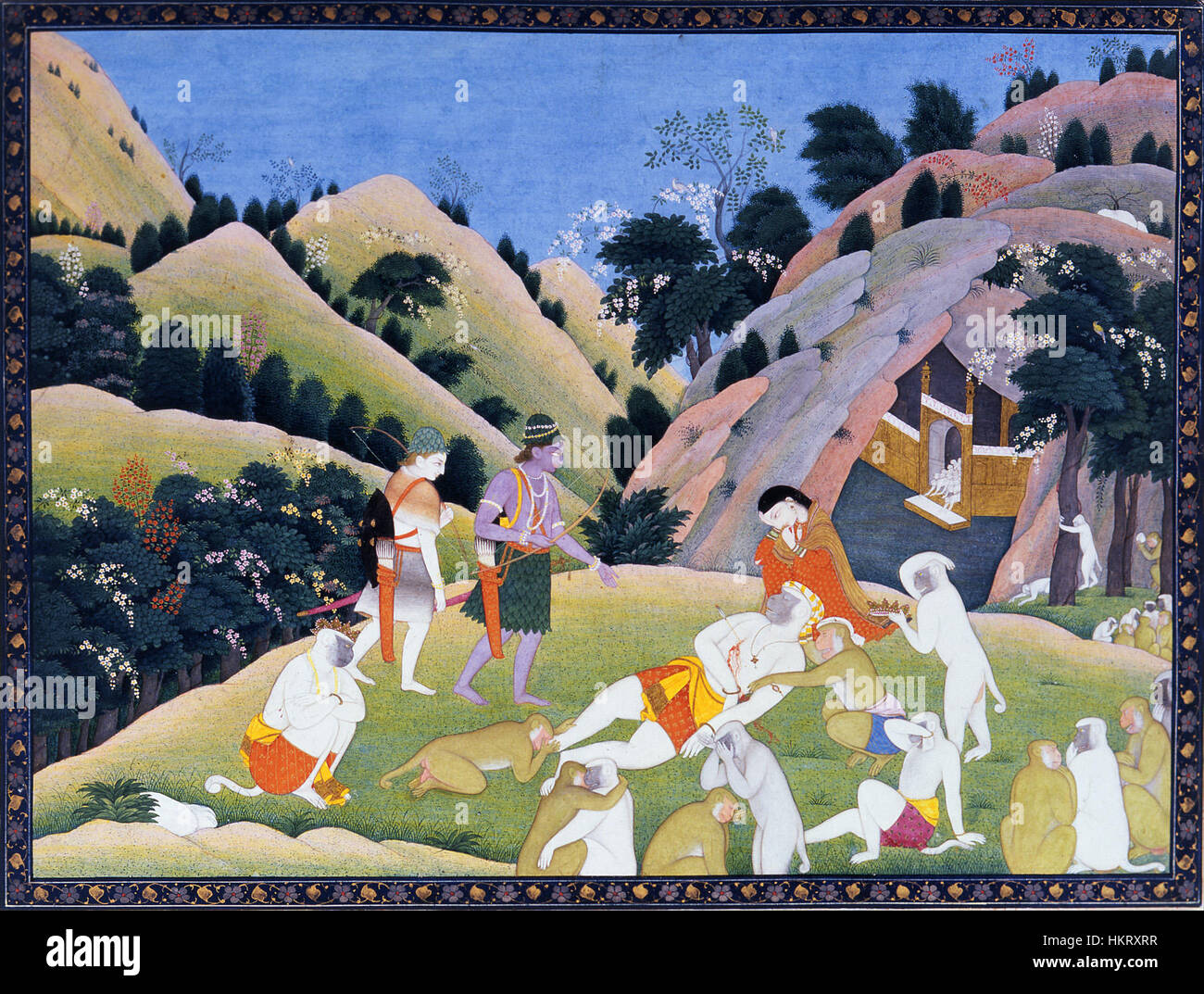 'Death of Bali' is a painting or artistic depiction that portrays the ...