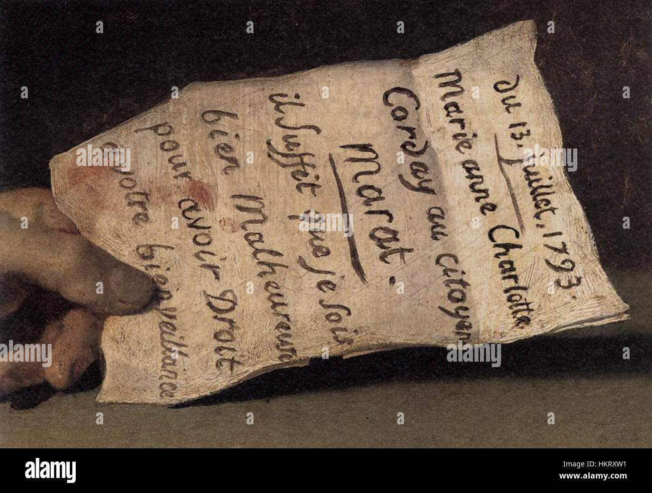 Death Of Marat High Resolution Stock Photography and Images - Alamy