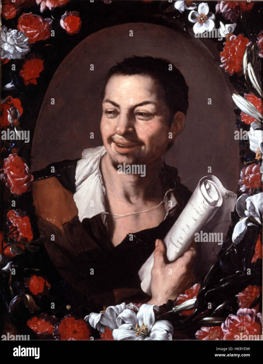 'Democrito' is a painting by artists Giordano and Recco, depicting the ...