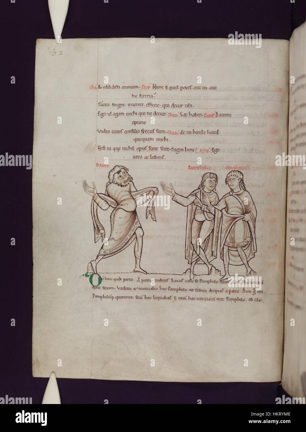 This illustration from the Bodleian Libraries features a page from ...