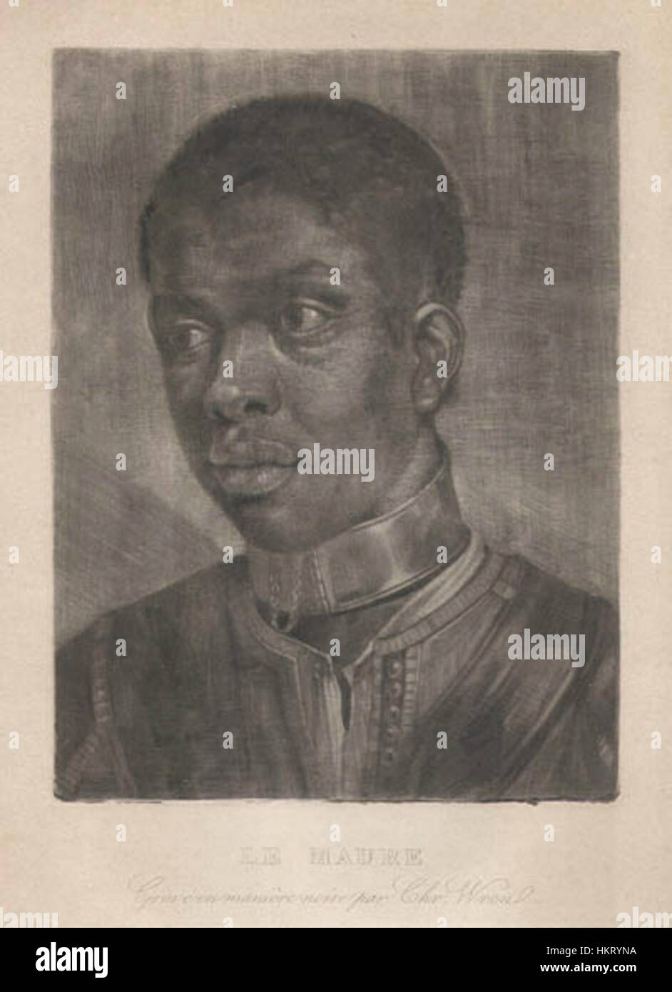 The artwork titled 'Depiction of Moor' offers an artistic ...