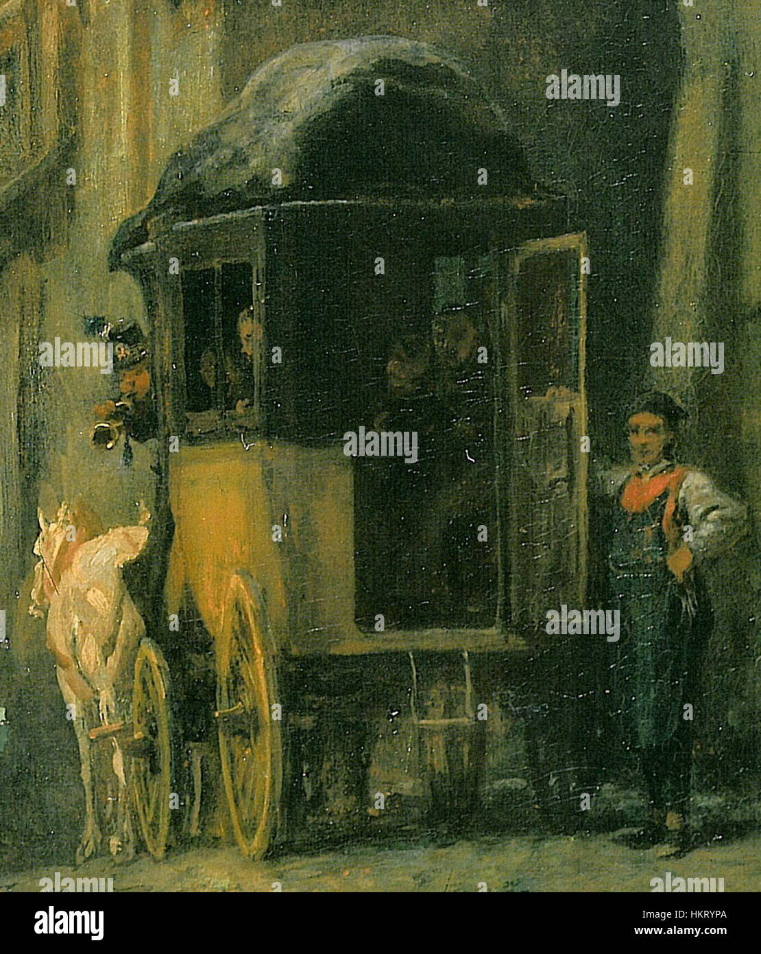 'Der Abschied (Ausschnitt)' is a section from a larger work depicting ...