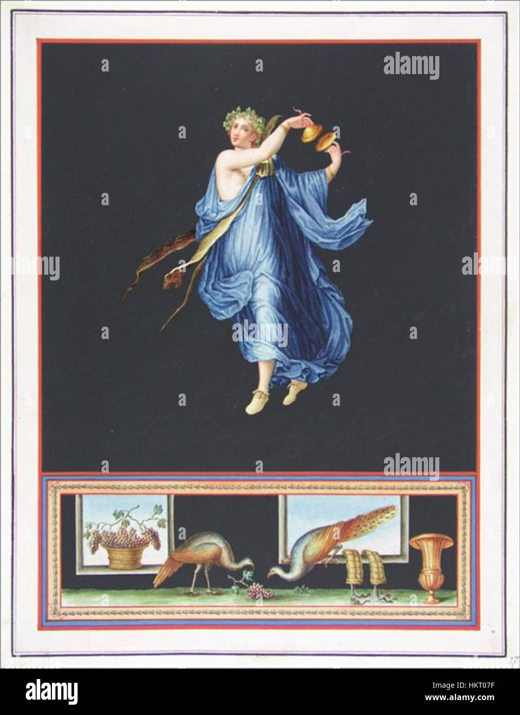 *Dancing Maenad* by Desprez depicts the figure of a maenad, a follower ...