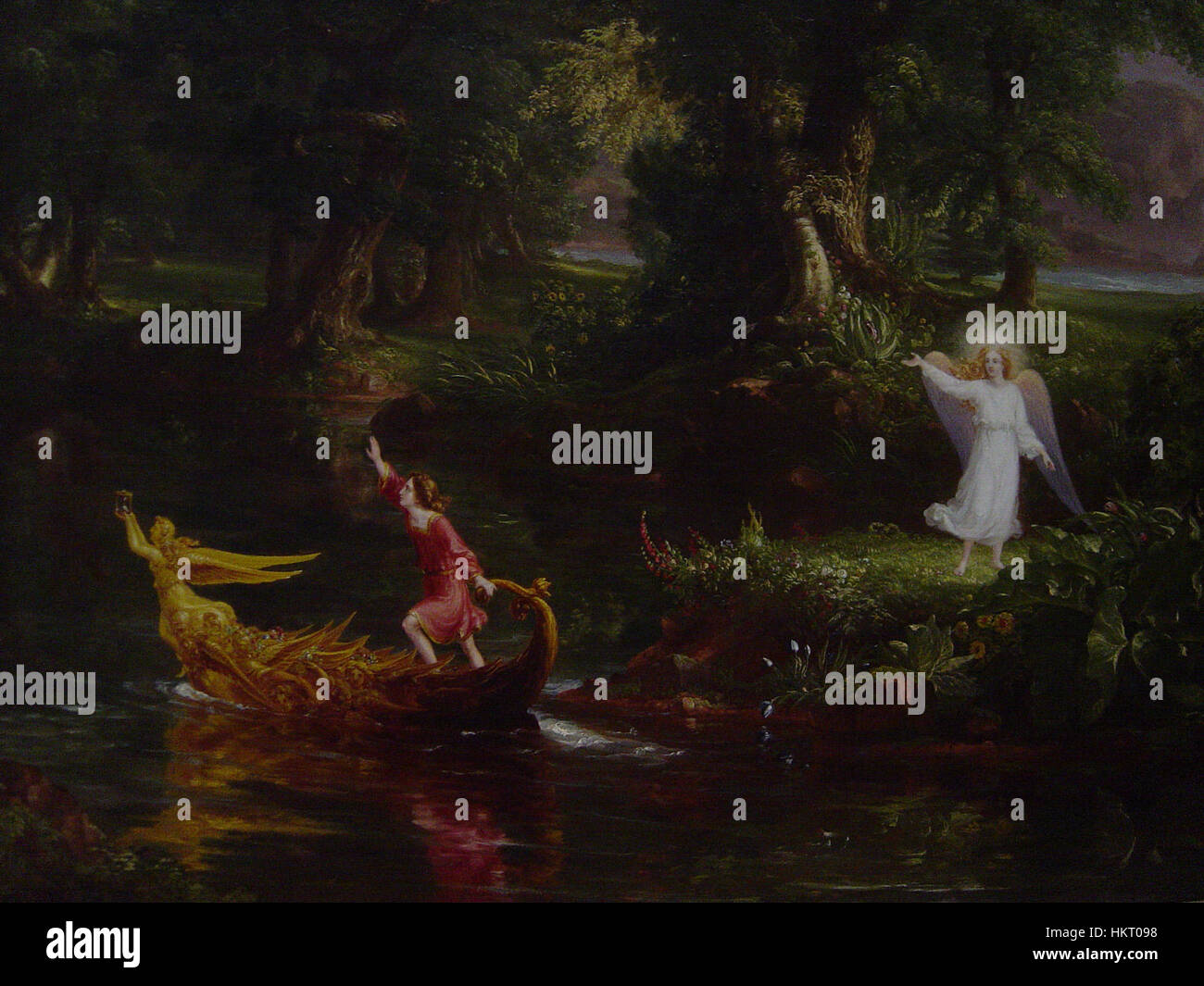 Thomas Coleâ€™s 'Voyage of Life, Youth' captures the idealistic spirit ...