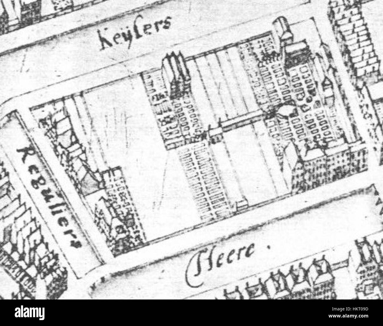 The 1680 map by Jacobus Bosch offers a detailed cartographic ...