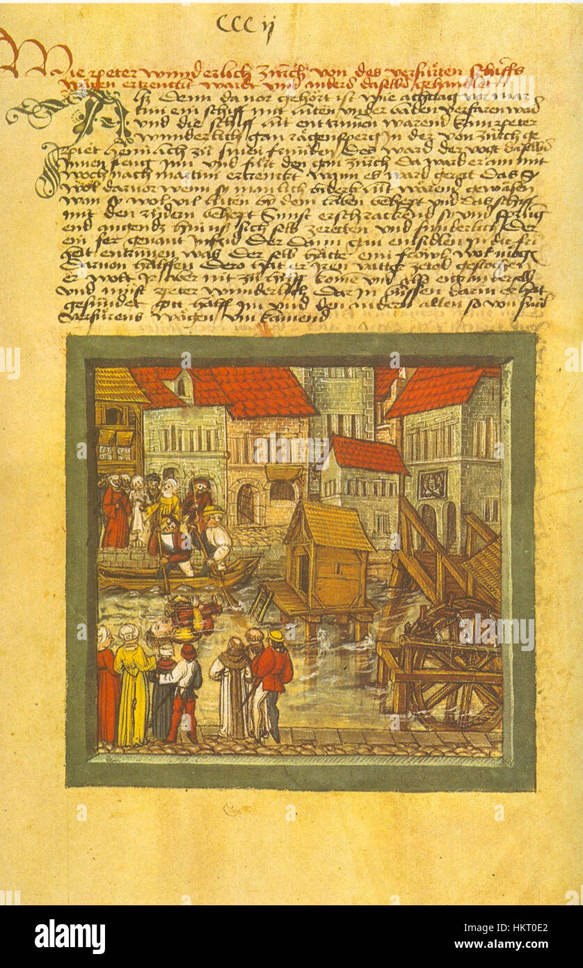 This historical print, part of the 'Deutsche Geschichte' series ...