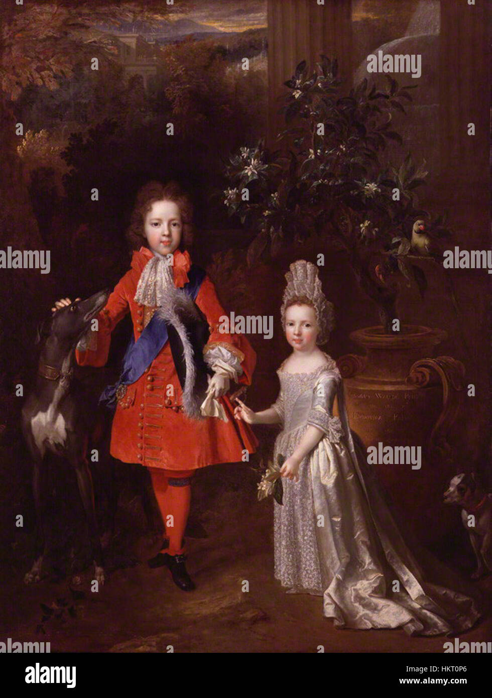 'Prince James Francis Edward Stuart and Princess Louisa Maria Theresa ...