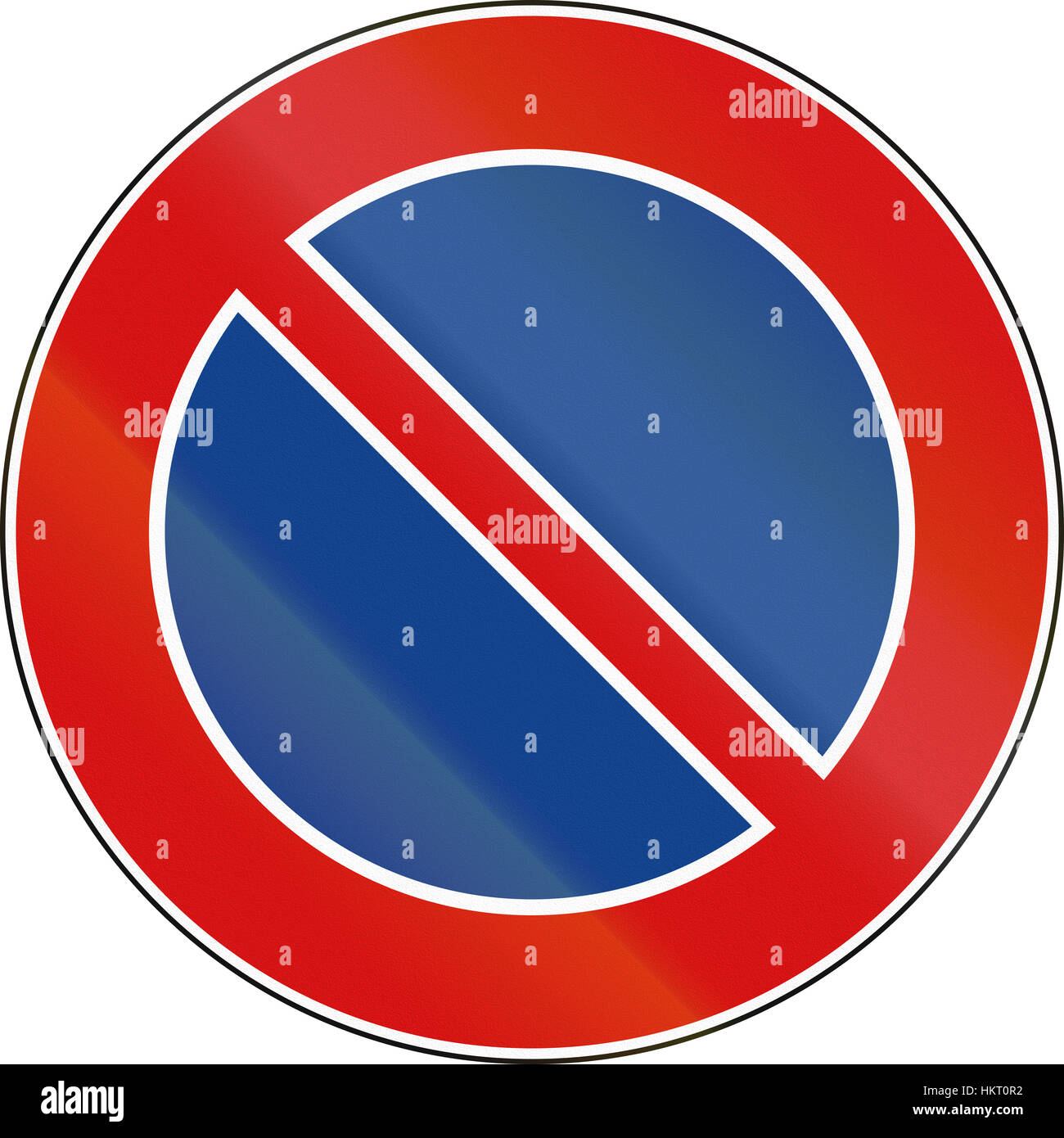 Prohibition italy road sign hi-res stock photography and images - Alamy