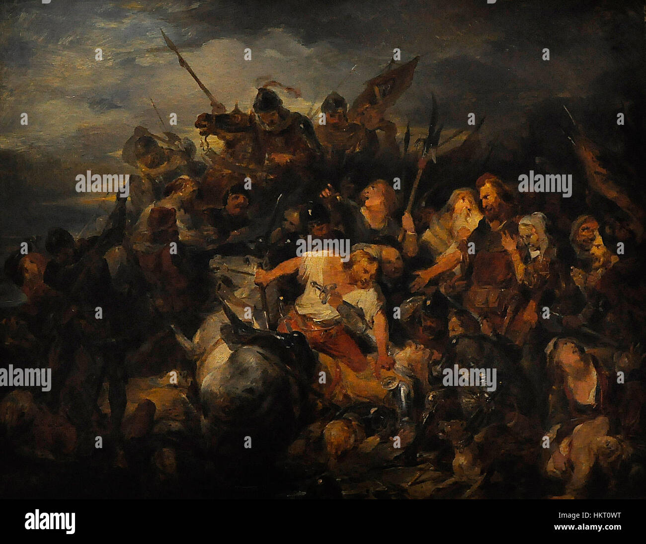 Gulden sporen slag hi-res stock photography and images - Alamy