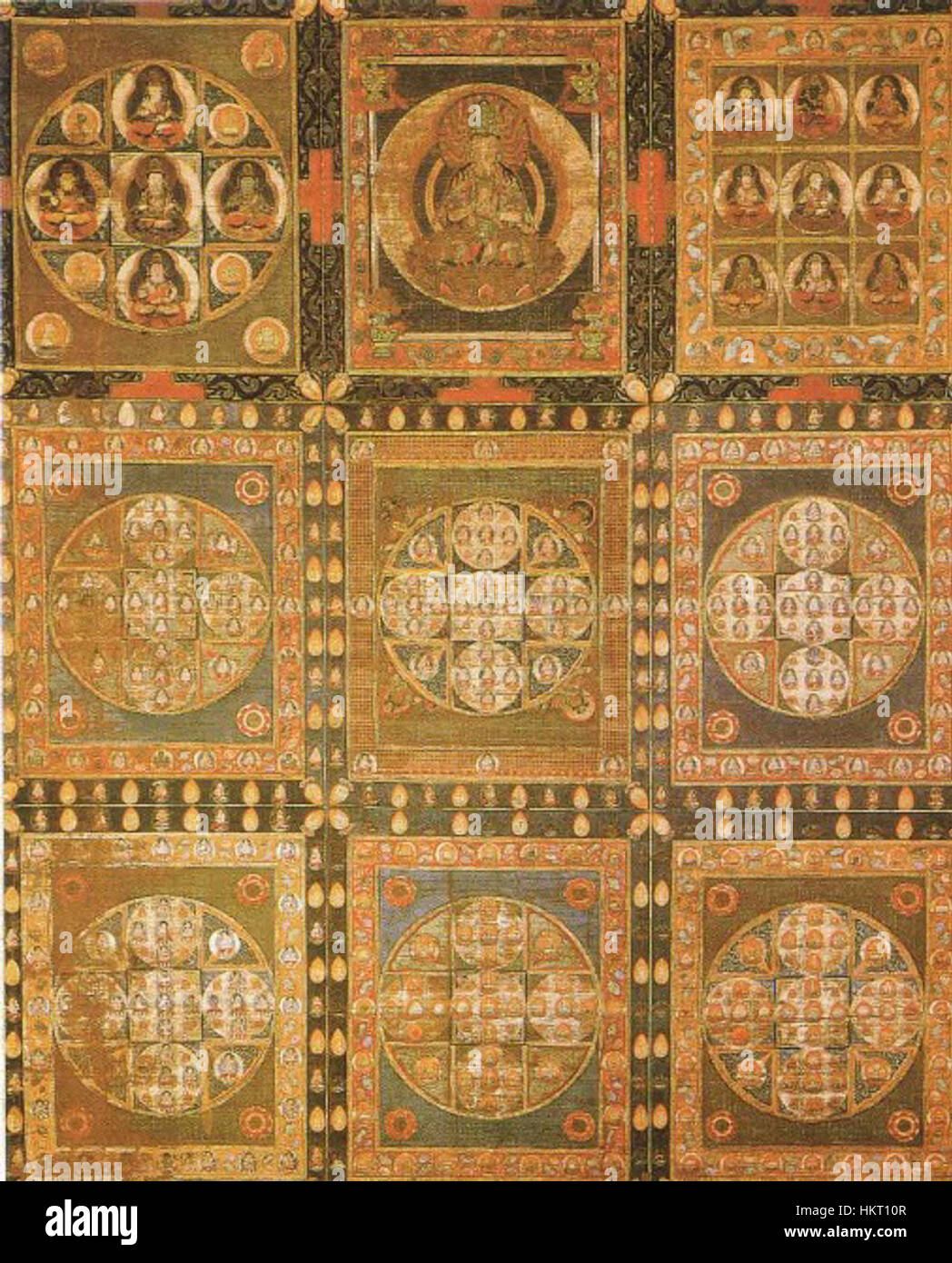 The Diamond Realm Mandala, created by Daiko-in Shibata, is a spiritual ...