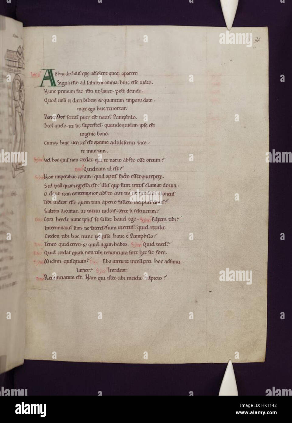 The *Comedies of Terence*, housed at the Bodleian Libraries, is a ...