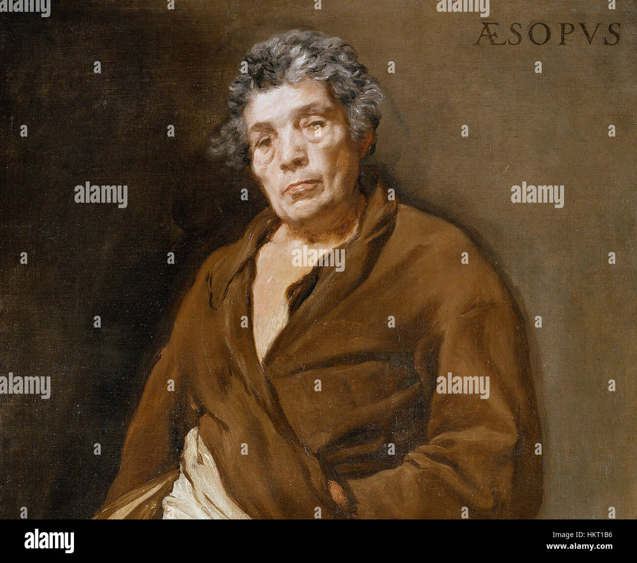 Diego Velázquez's 'Aesop' is a 17th-century portrait depicting the ...