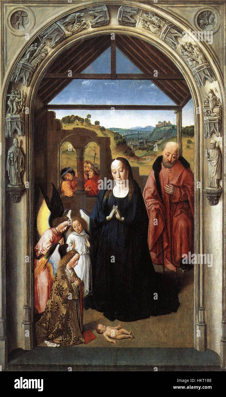 'Nativity' by Dieric Bouts is an exquisite example of 15th-century ...