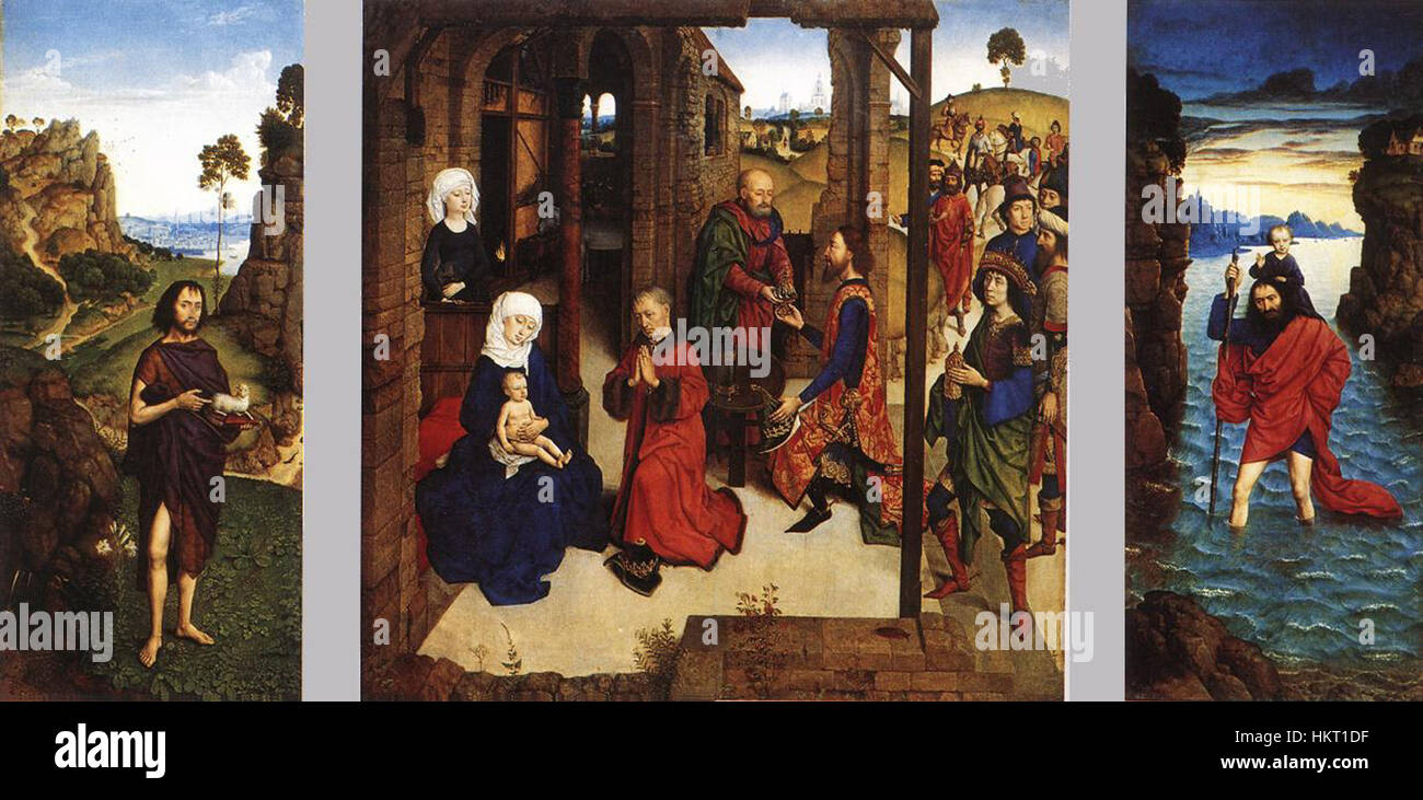 'The Pearl of Brabant' by Dieric Bouts, an early Netherlandish painting ...