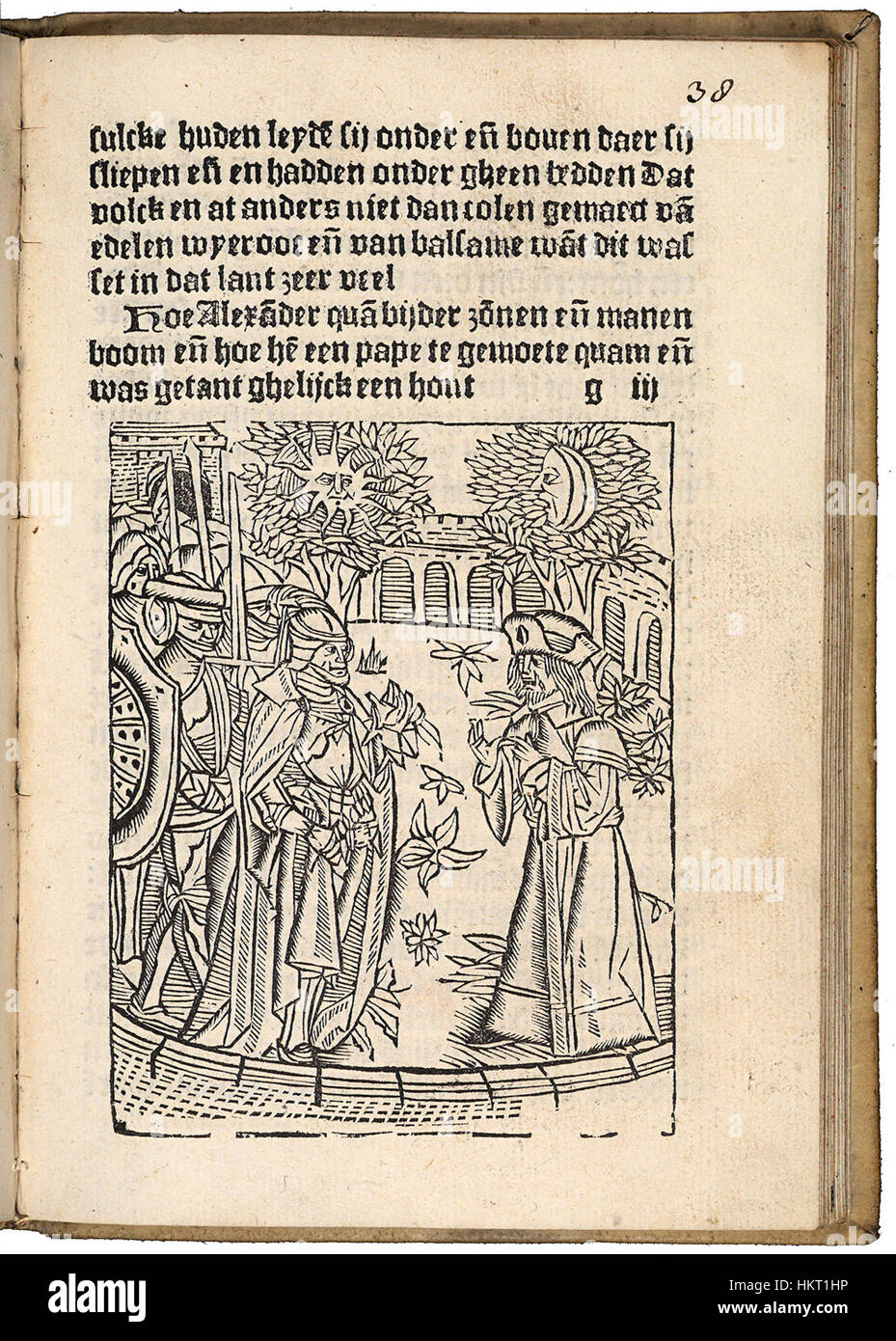 This historical manuscript, 'Die Hystorie vanden Grooten Coninck ...