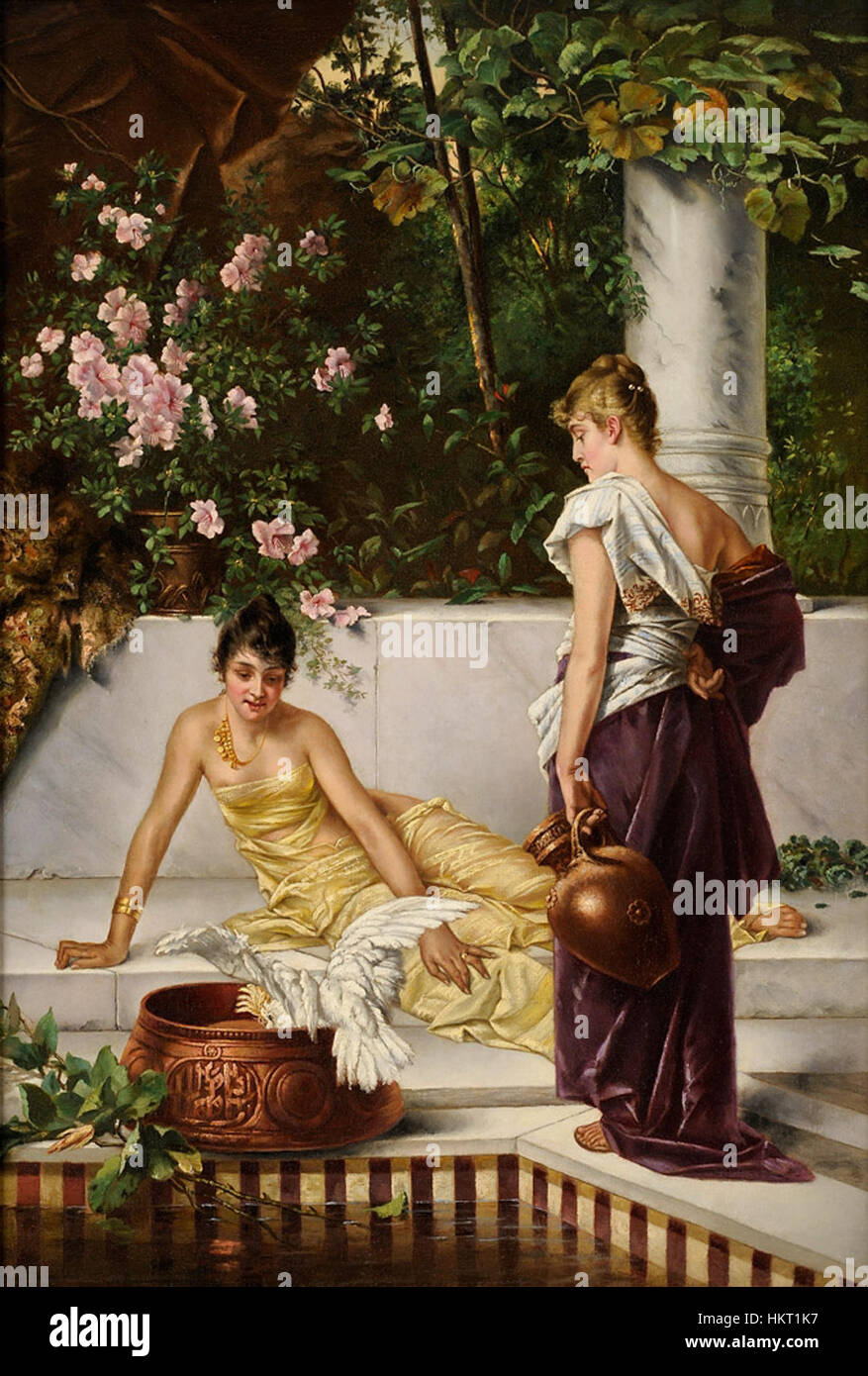 *Die Odalisken* is a 19th-century painting that showcases the ...