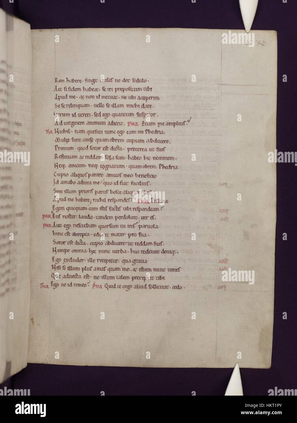 This manuscript page from the Bodleian Libraries features the 'Comedies ...