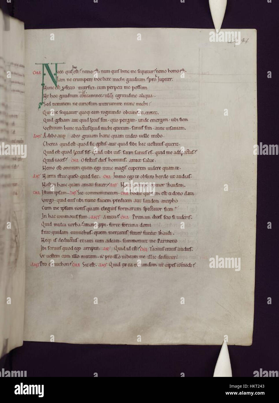 The “Comedies of Terence,” housed at the Bodleian Libraries, is a ...