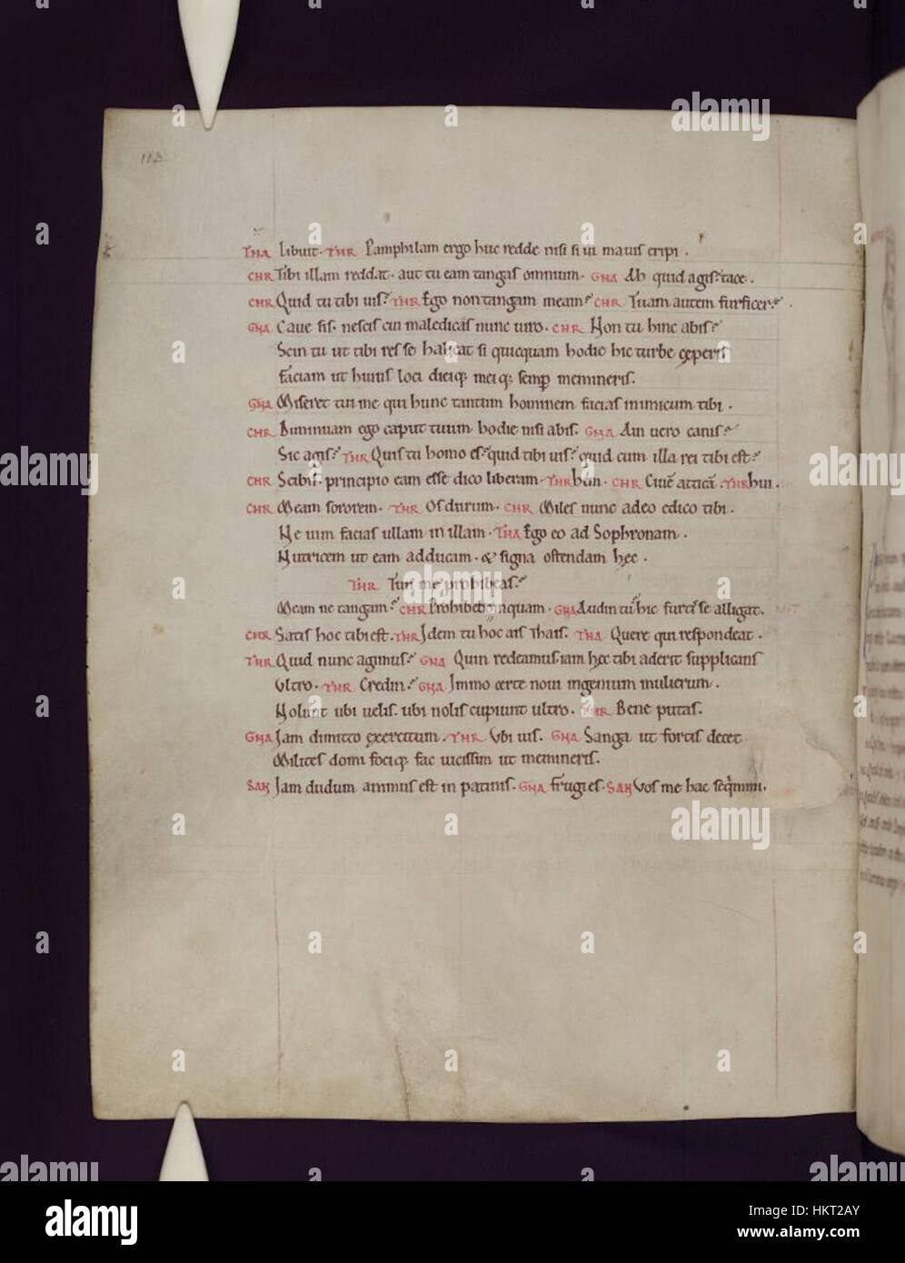 This manuscript page from the Bodleian Libraries features the Comedies ...