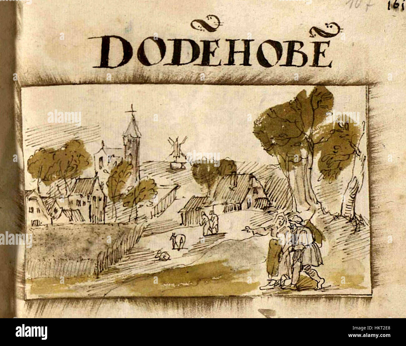 'Dodehobe' by Jean Bertels is a 16th-century painting featuring ...