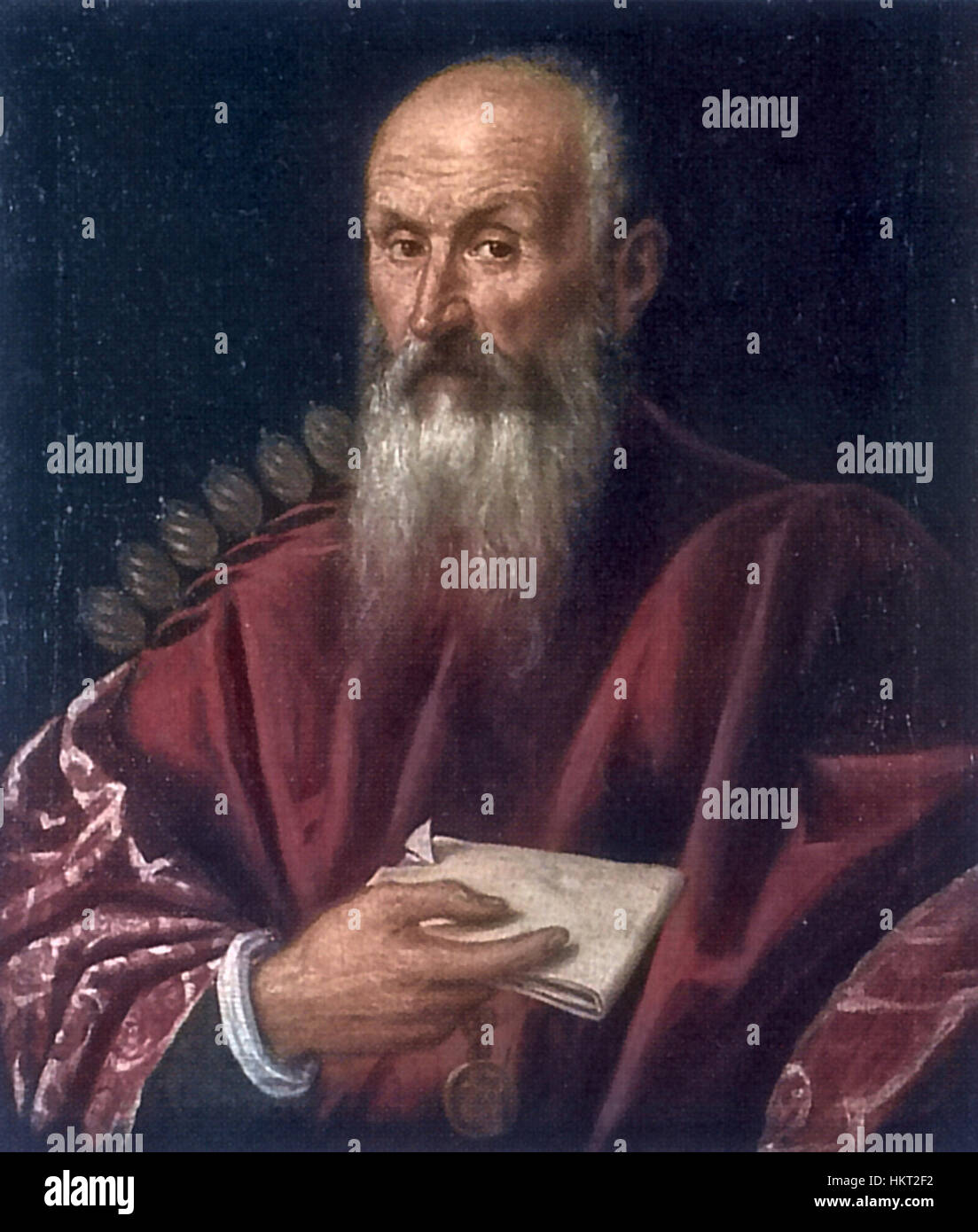 A work by Tintoretto depicting the Doge, reflecting the rich history ...