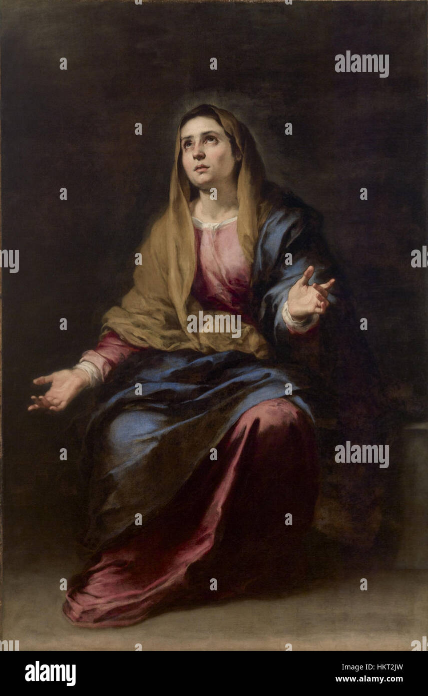 The 'Dolorosa' is a religious painting that depicts the sorrow of the Virgin Mary, traditionally ...