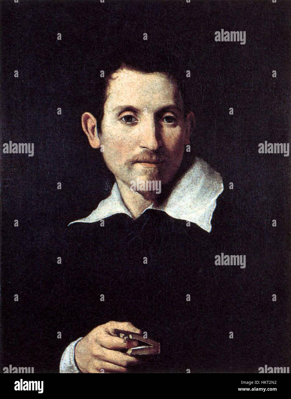 A 17th-century painting by Domenichino depicting Virginio Cesarini ...