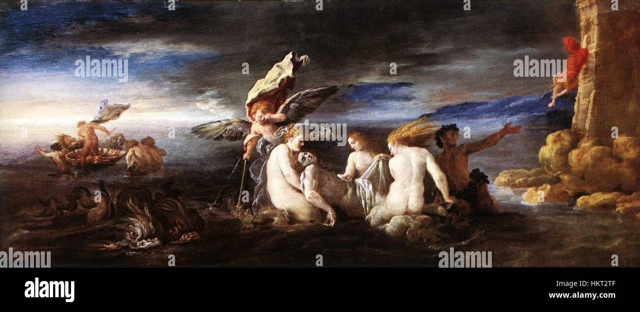 Domenico Fetti’s painting 'Hero and Leander' depicts the mythological ...