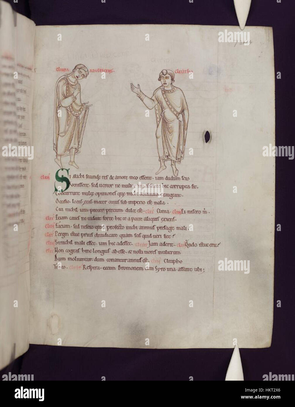 The 'Comedies of Terence' is an ancient manuscript housed in the ...