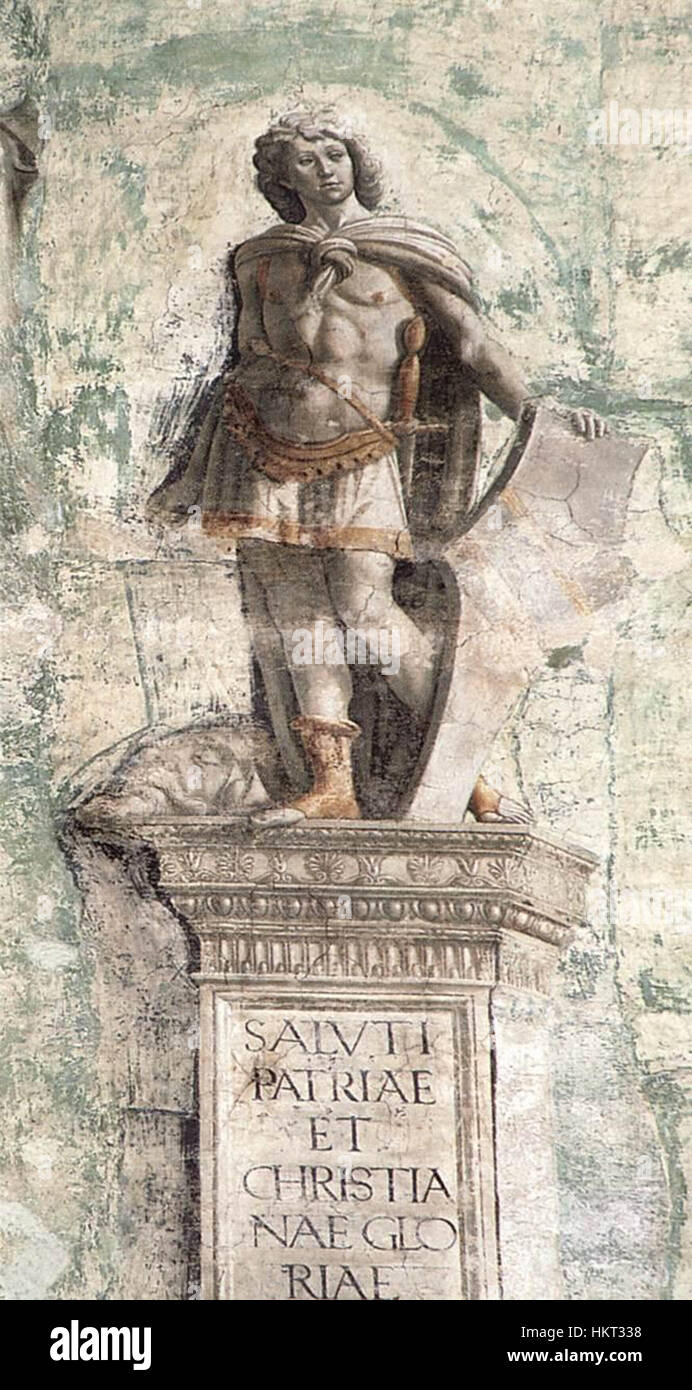 Domenico Ghirlandaioâ€™s 'David' depicts the biblical figure of David ...