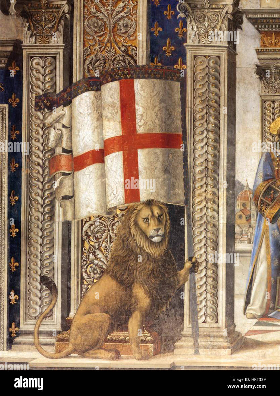 Domenico Ghirlandaio’s 'Decoration of the Sala del Gigli' is a ...