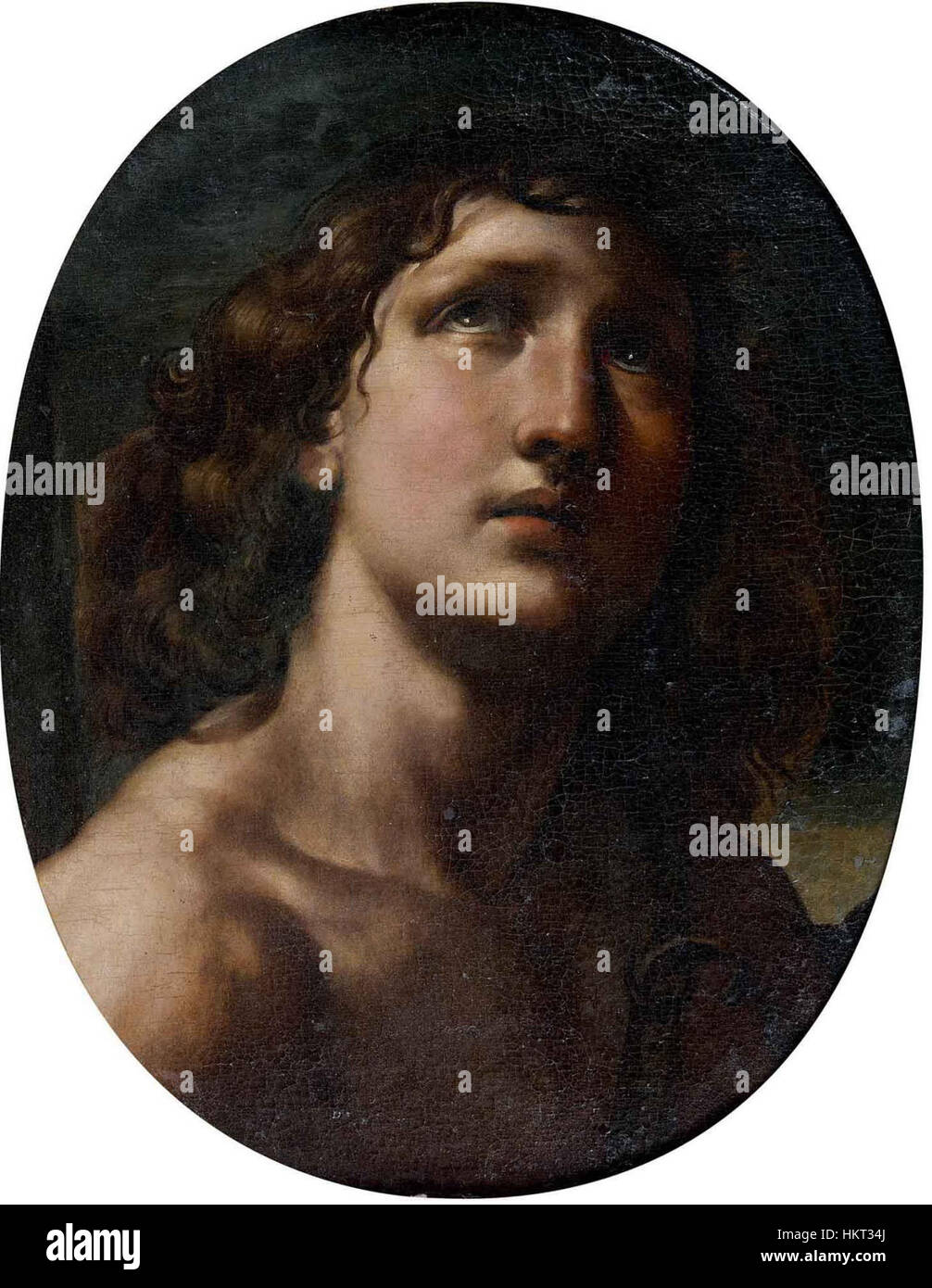 This attributed painting by Domenico Maria Canuti portrays the biblical ...