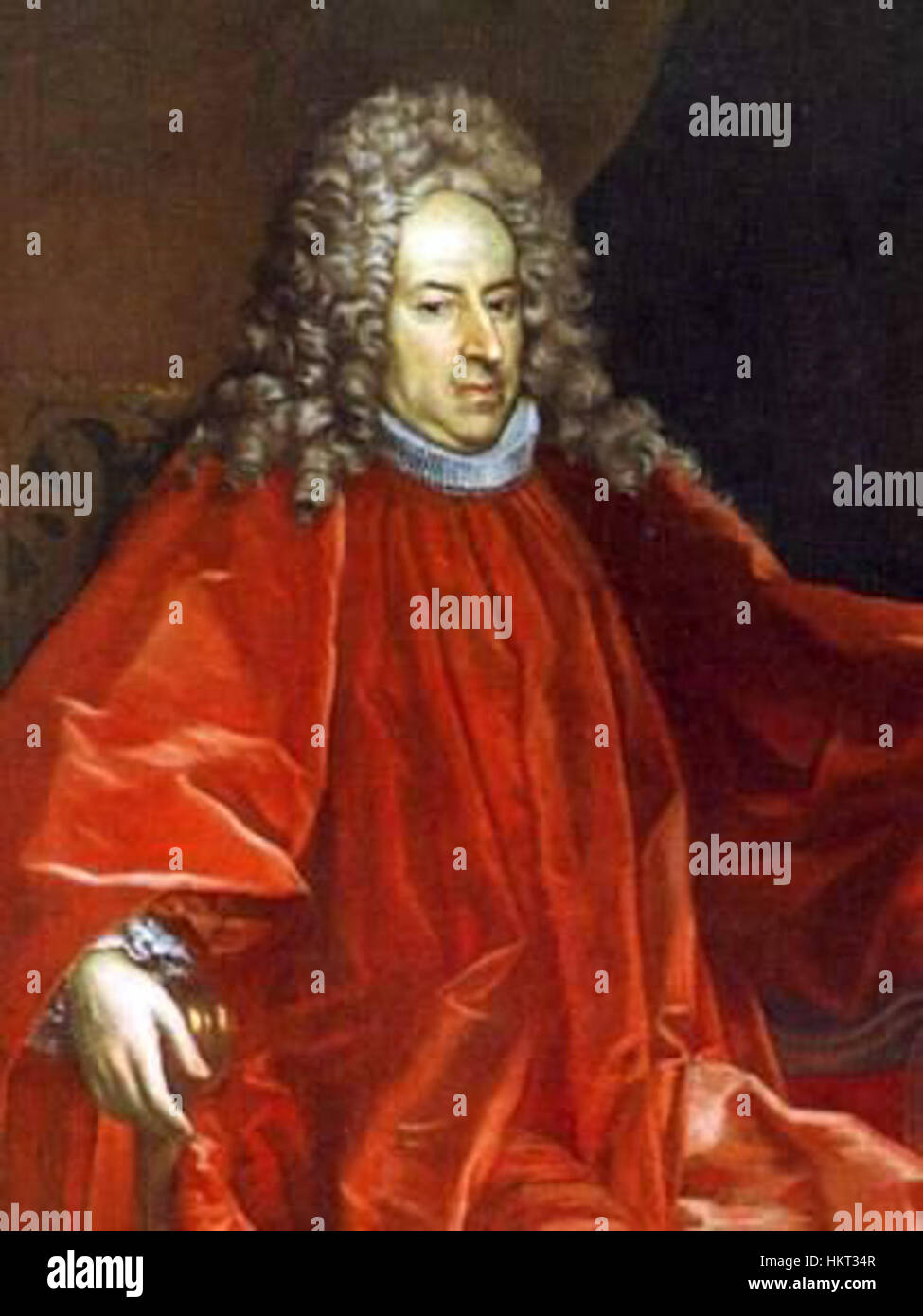 This oil painting by Domenico Maria De Mari depicts the Doge, a noble ...