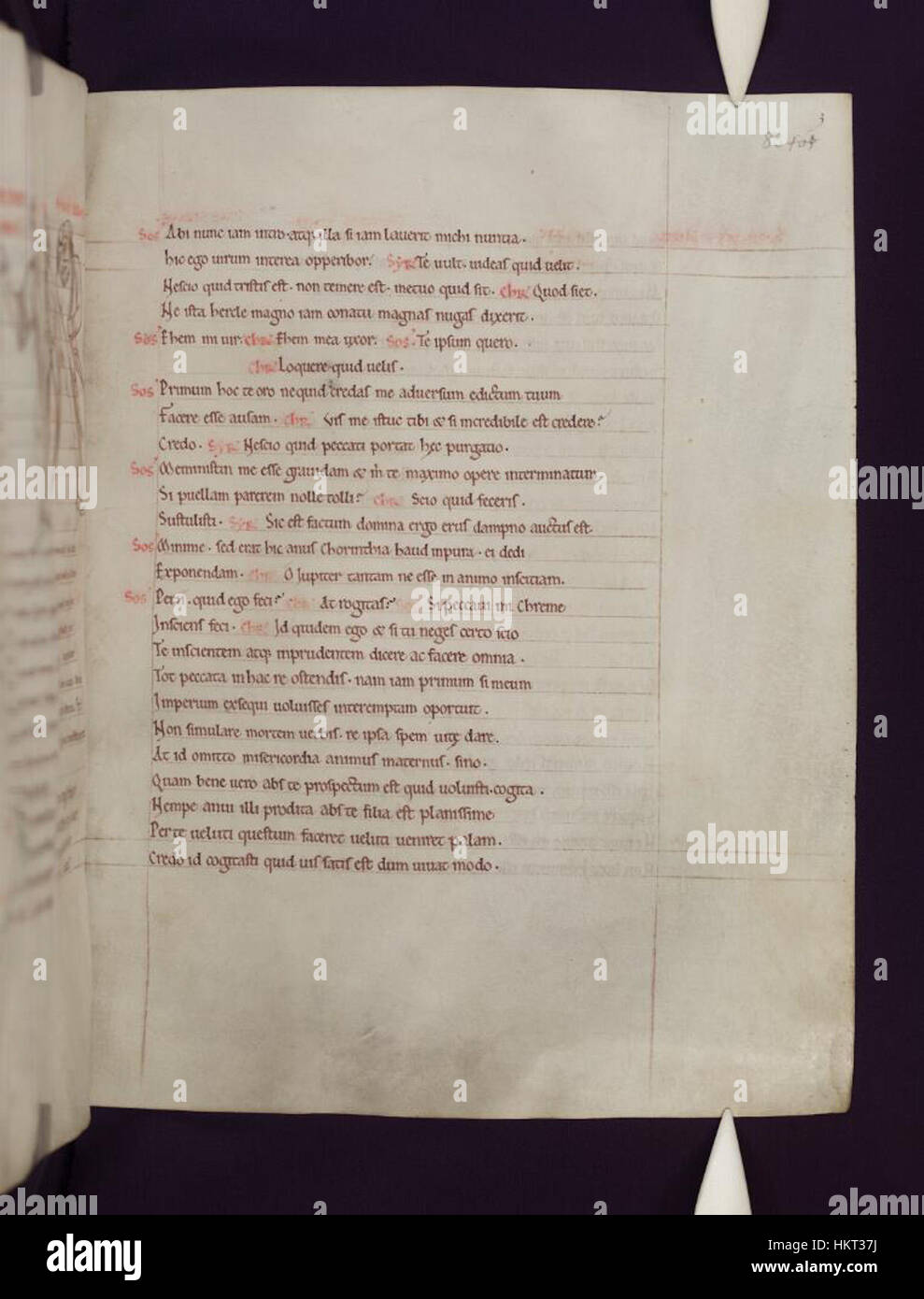 The 'Comedies of Terence' is an ancient manuscript housed at the ...