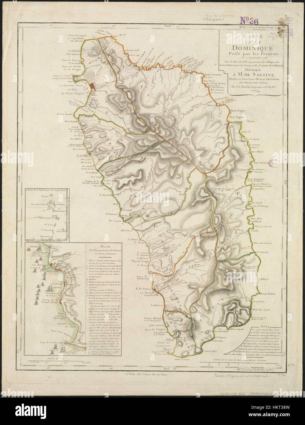 This painting from 1778 represents an early depiction of the Caribbean ...