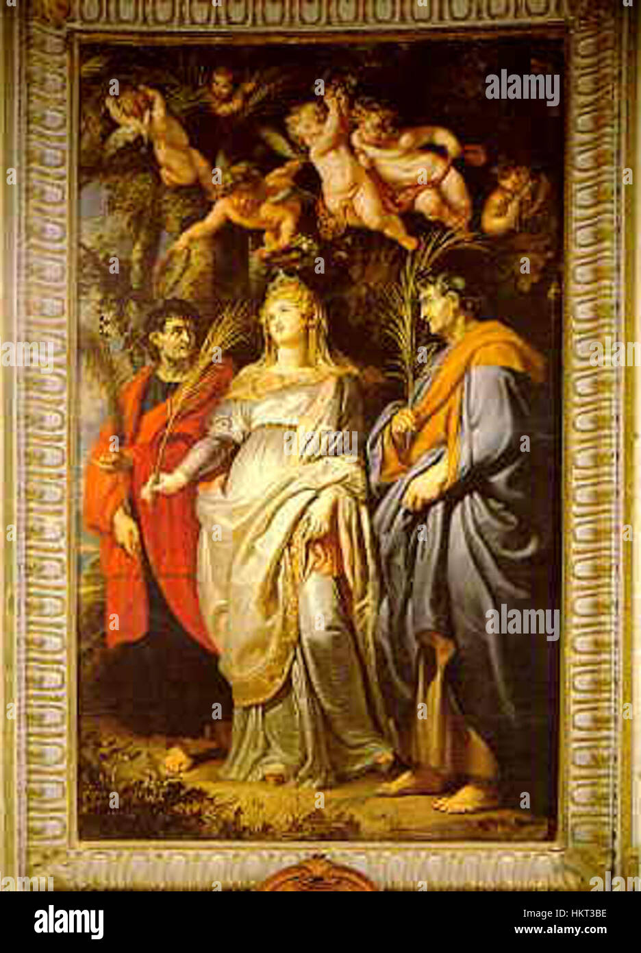 This painting by Peter Paul Rubens depicts the mythological figures ...