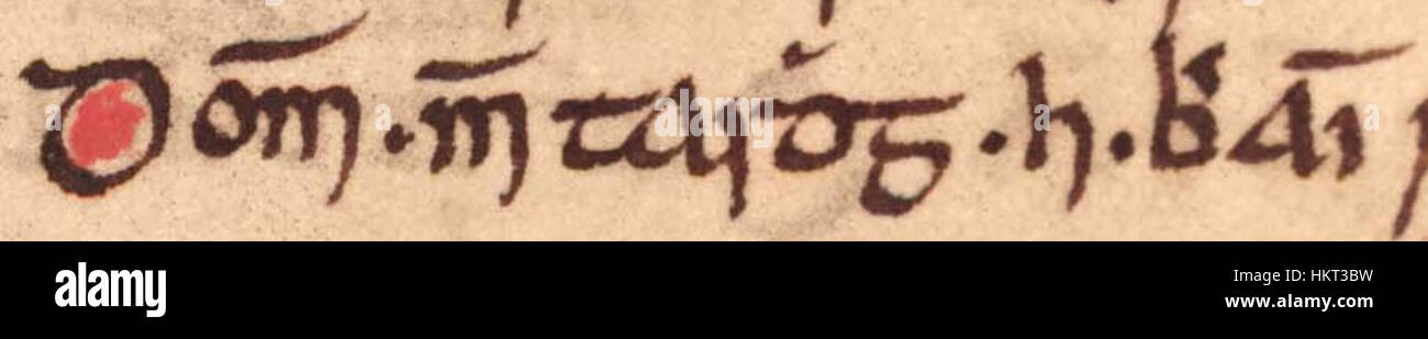 This manuscript page from Oxford's Bodleian Library features an ...