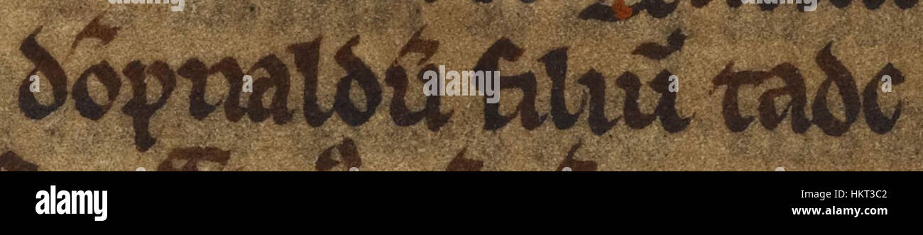 Gaelic manuscript hi-res stock photography and images - Alamy