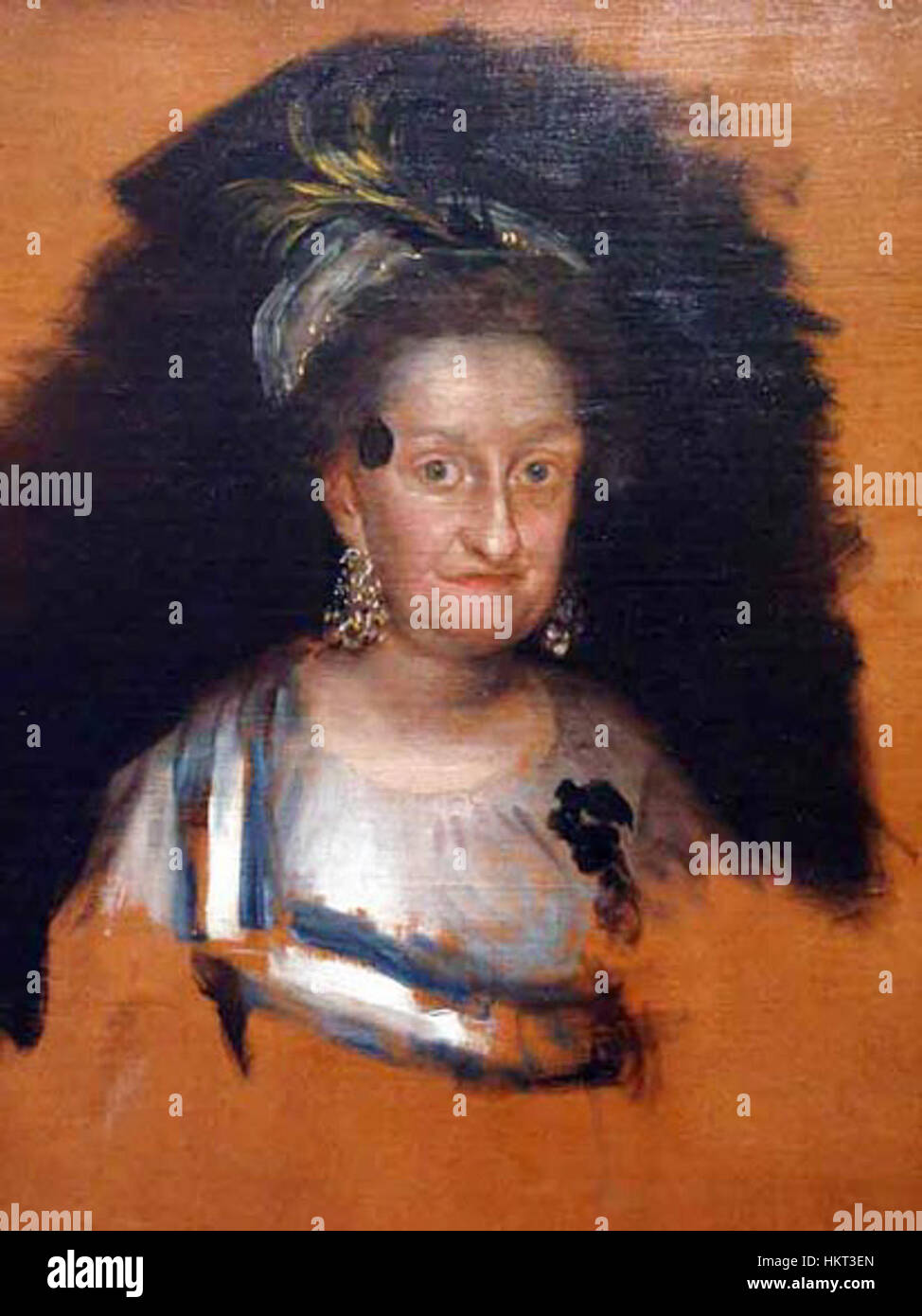 Francisco Goya's portrait of Dona Maria Josefa, Infanta of Spain ...