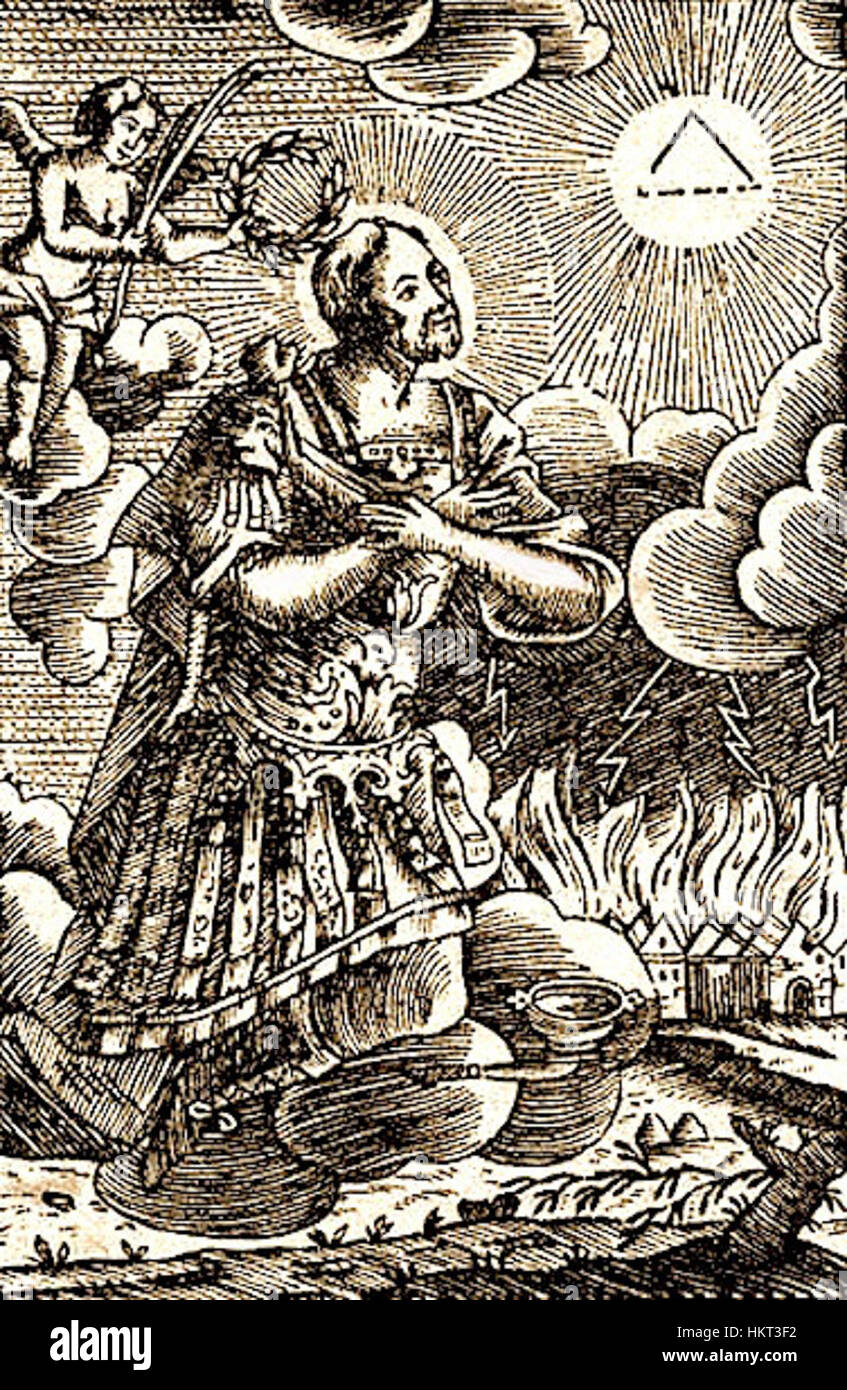 *Donatus* is a historical painting that likely depicts Saint Donatus, a ...