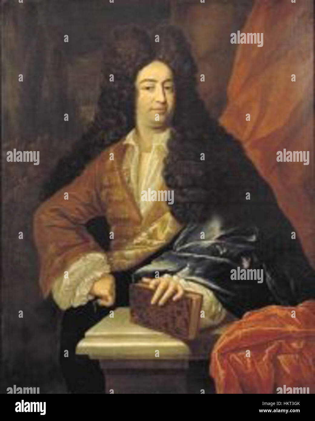 A historical painting by Don Francisco Lopes Suasso, depicting a prominent figure from the 17th ...