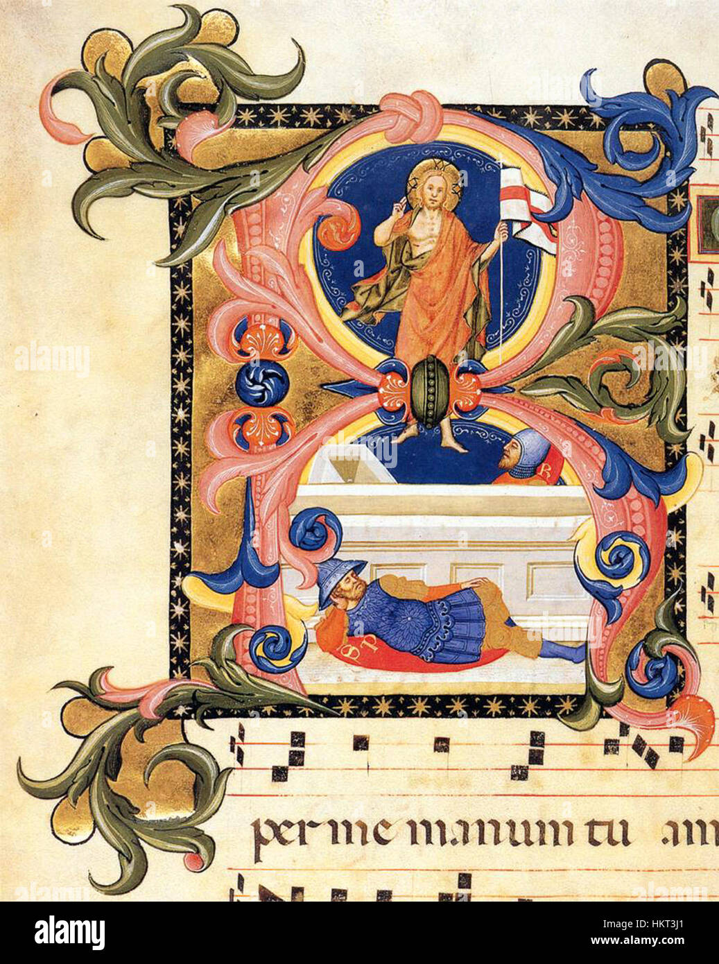 This image shows a manuscript page from 'Gradual', Volume 2, folio 1v ...