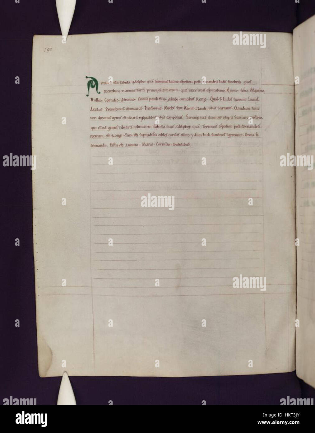 This manuscript page from the Bodleian Libraries showcases a section of ...