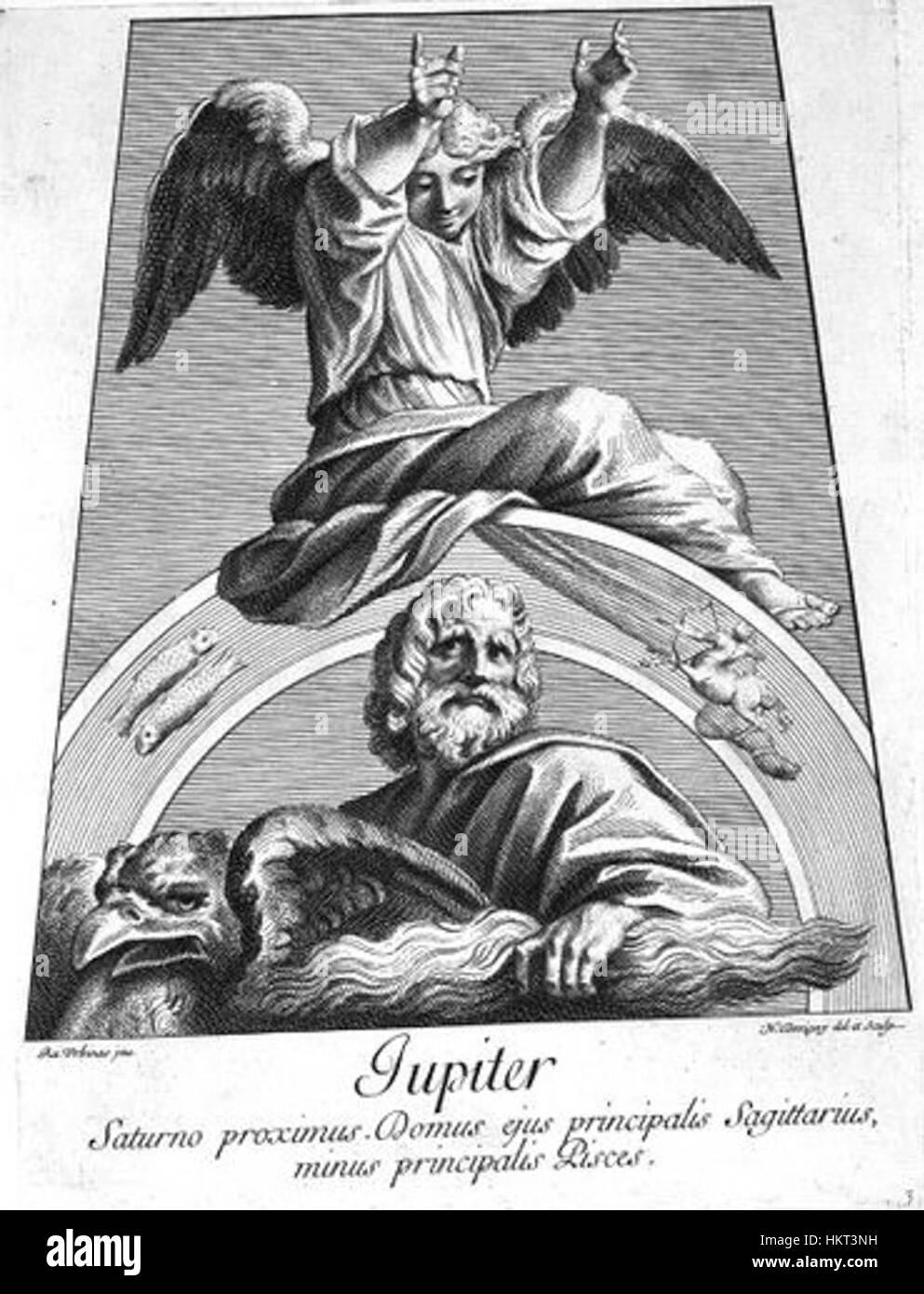 'Jupiter Planetarium' by Dorigny is a celestial painting representing ...